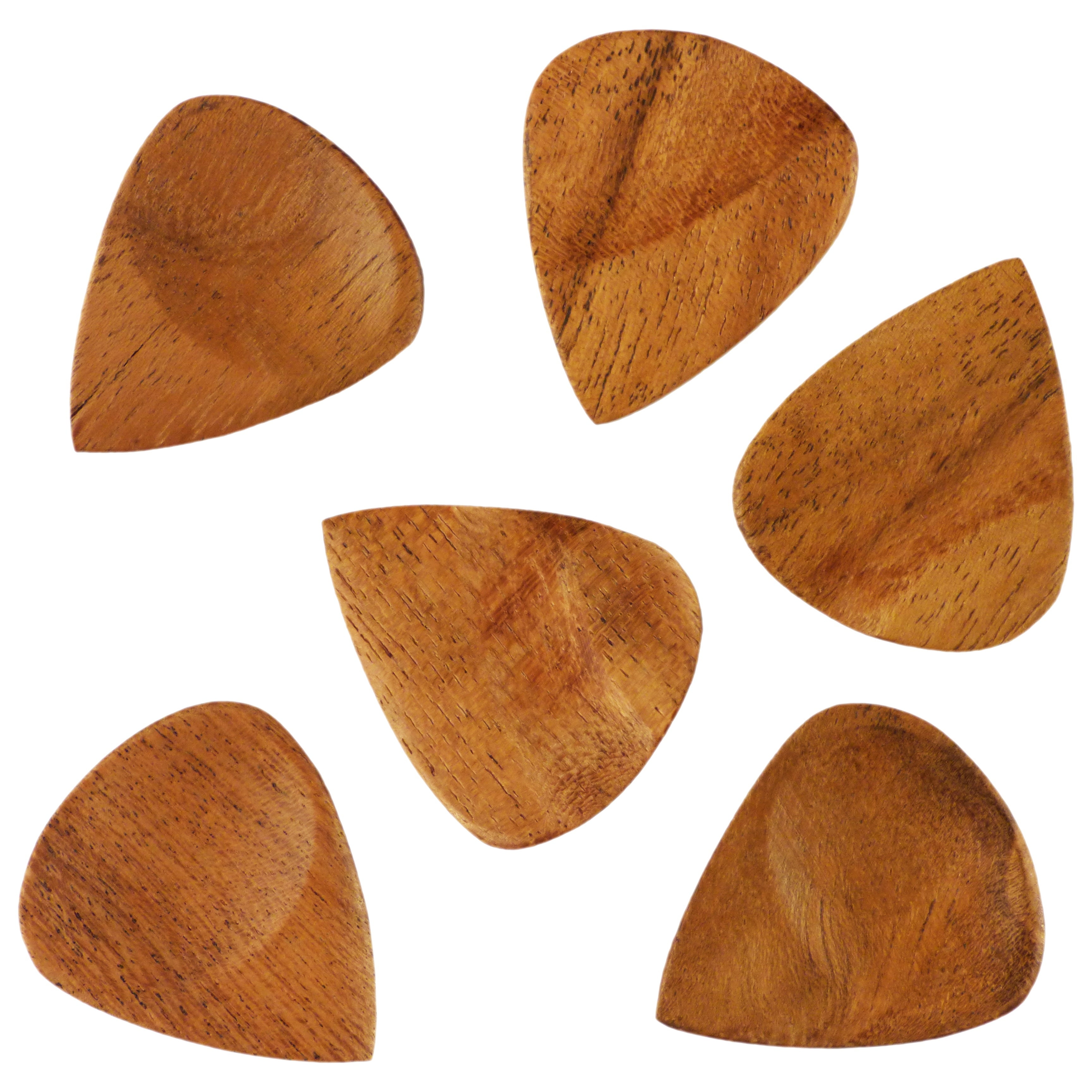 Exotic Plectrums - Acacia Wood Guitar Or Bass Pick - 3.0 mm Ultra Heavy ...