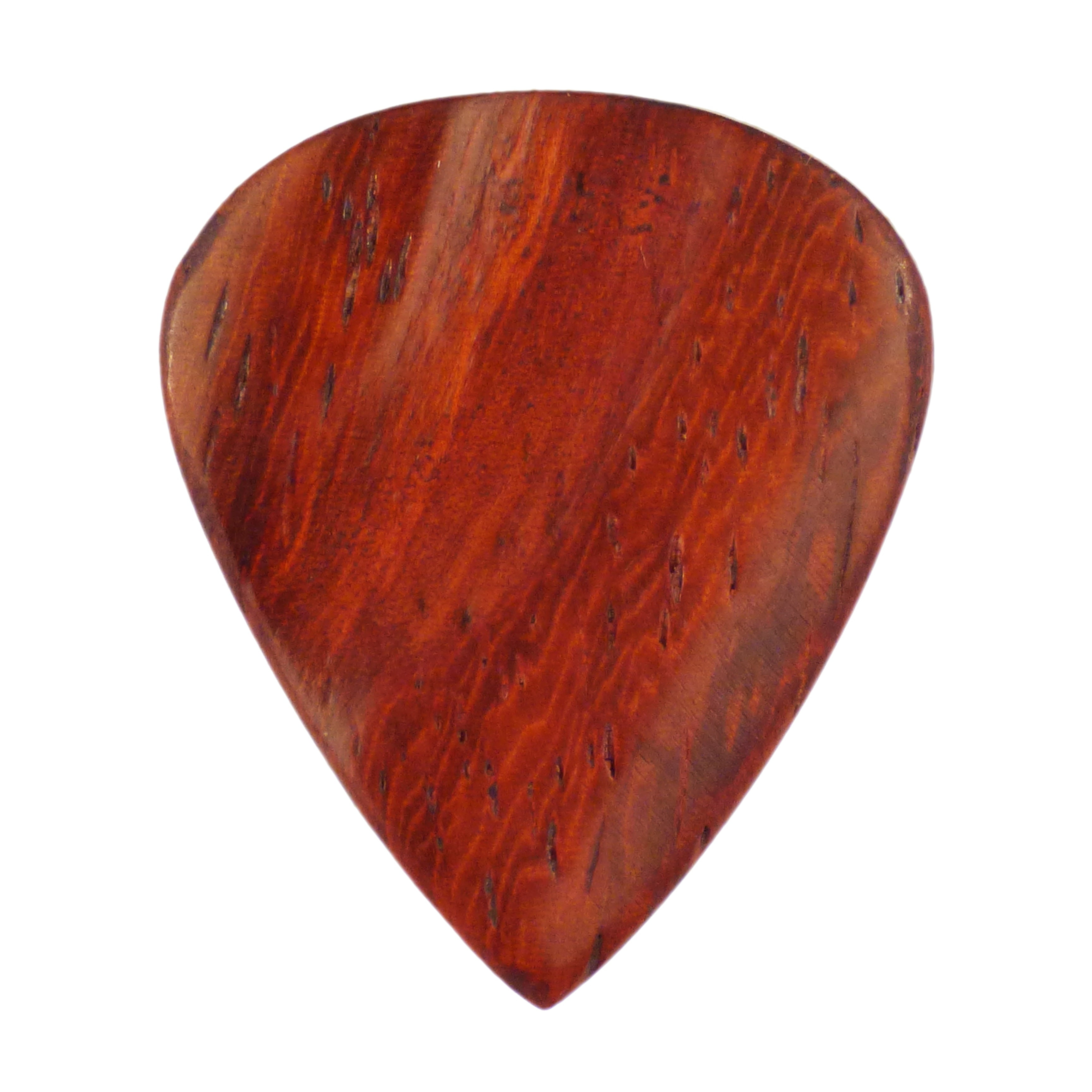 Exotic Plectrums - Padauk Wood Guitar Or Bass Pick - 3.0 mm Ultra Heavy ...