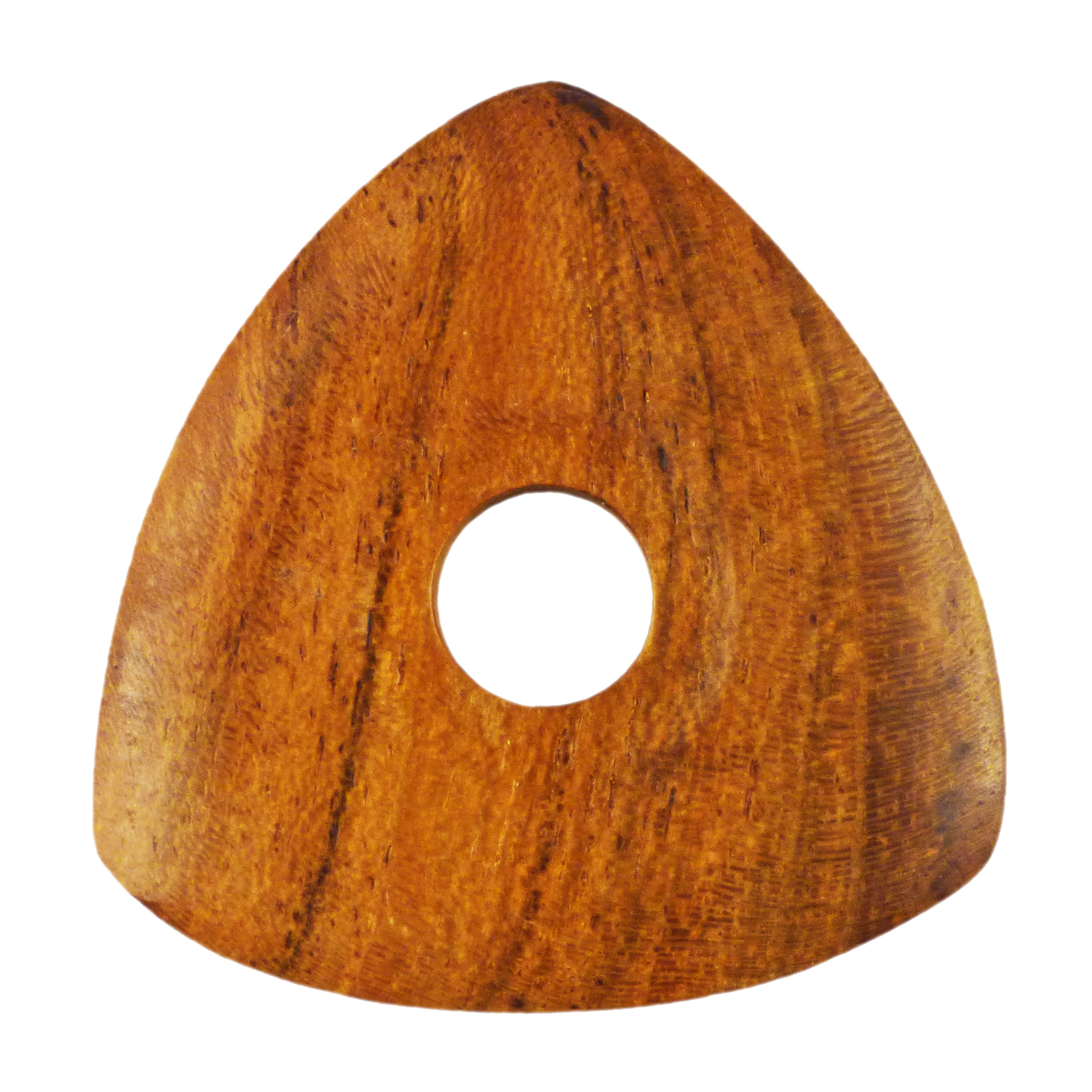 Exotic Plectrums - Teak Wood Guitar Or Bass Pick - 4.0 mm Ultra Heavy ...