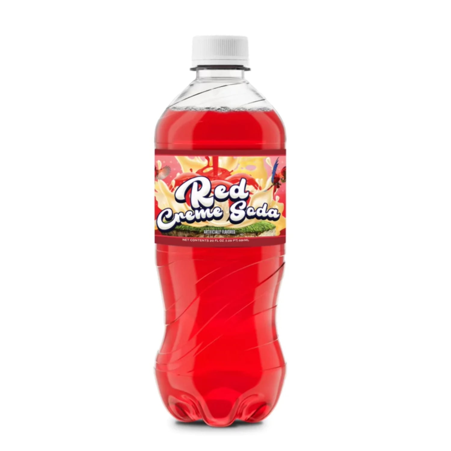 Exotic Pop Tropical Red Crème Soda 20 oz Bottle (6 pack) - Walmart.com