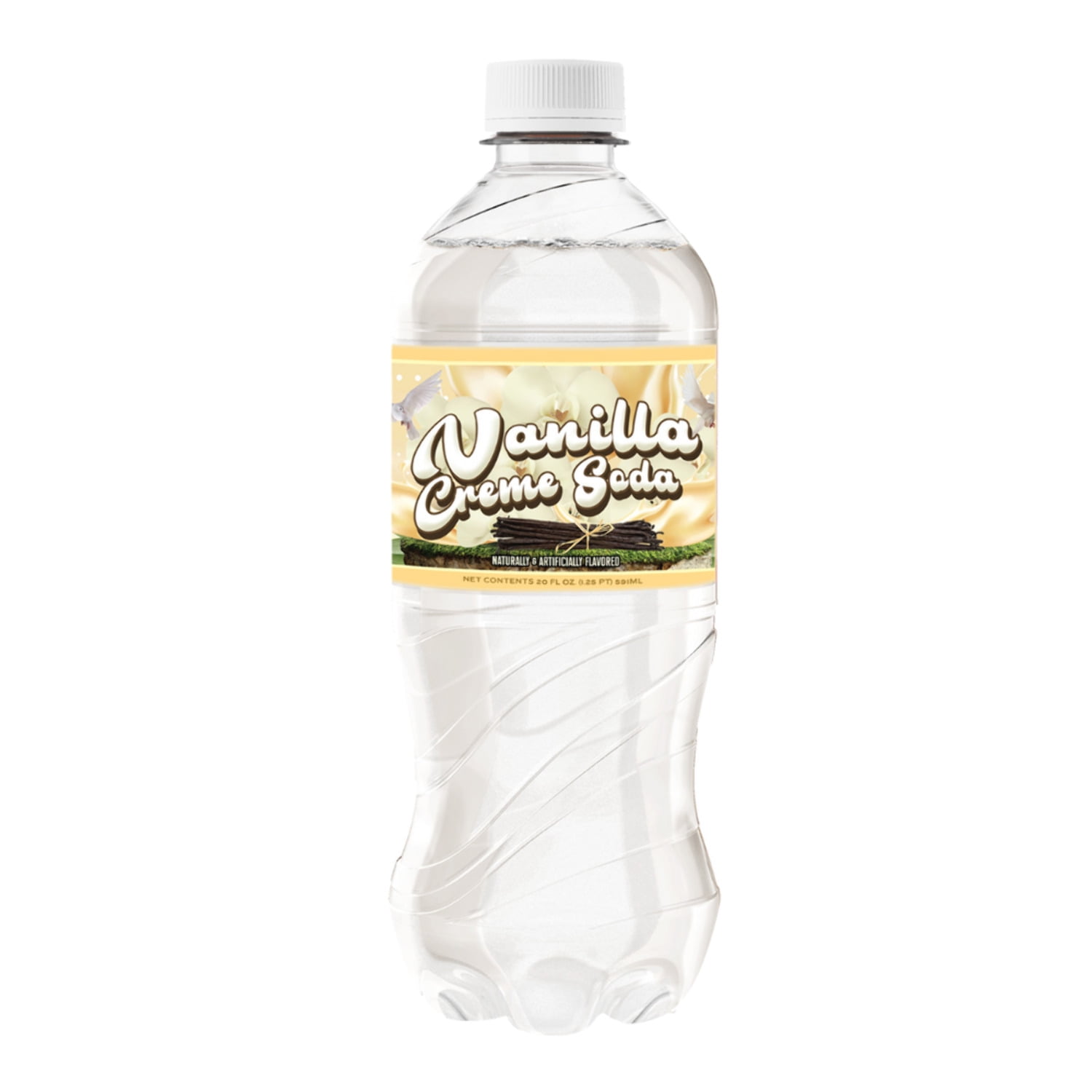 Exotic Pop Tropical Vanilla Crème Soda 20 oz (6 pack) - Walmart.com