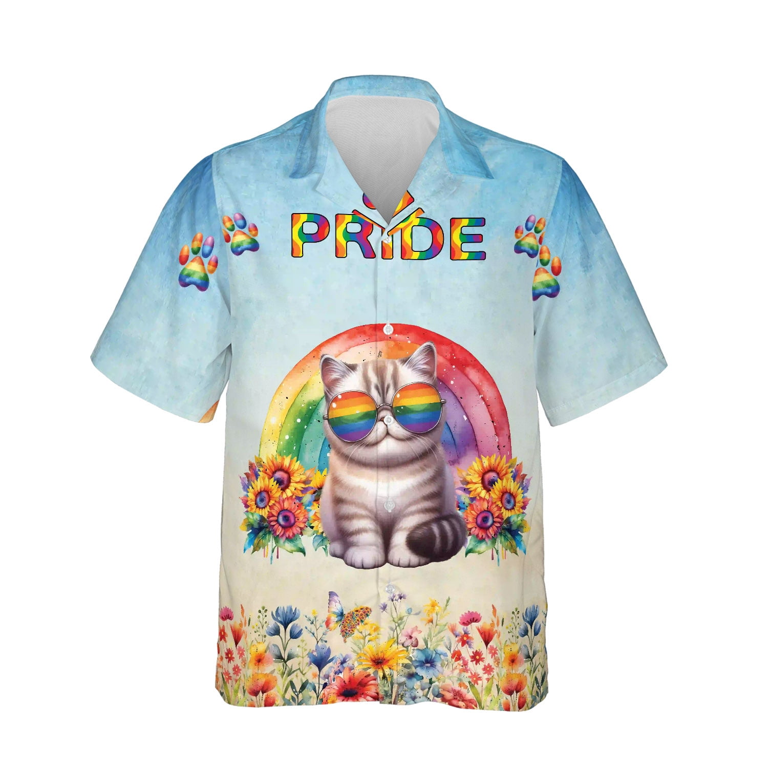 Exotic Shorthair Celebrates Rainbow Pride Month LGBT LGBTQ+ Hawaiian ...