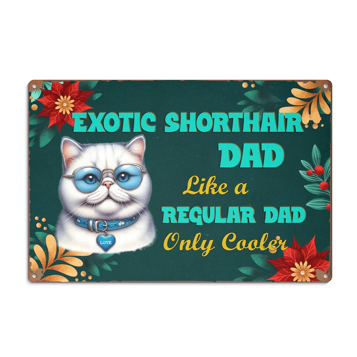 Exotic Shorthair Dad Like a Regular Dad Only Cooler Happy Father's Day ...