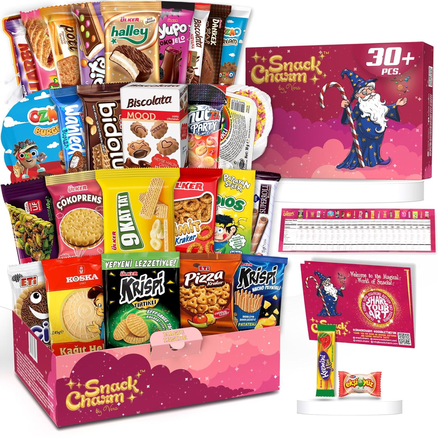 Exotic Snacks, Mega International Snack Box, Imported Snacks, Candy Box ...