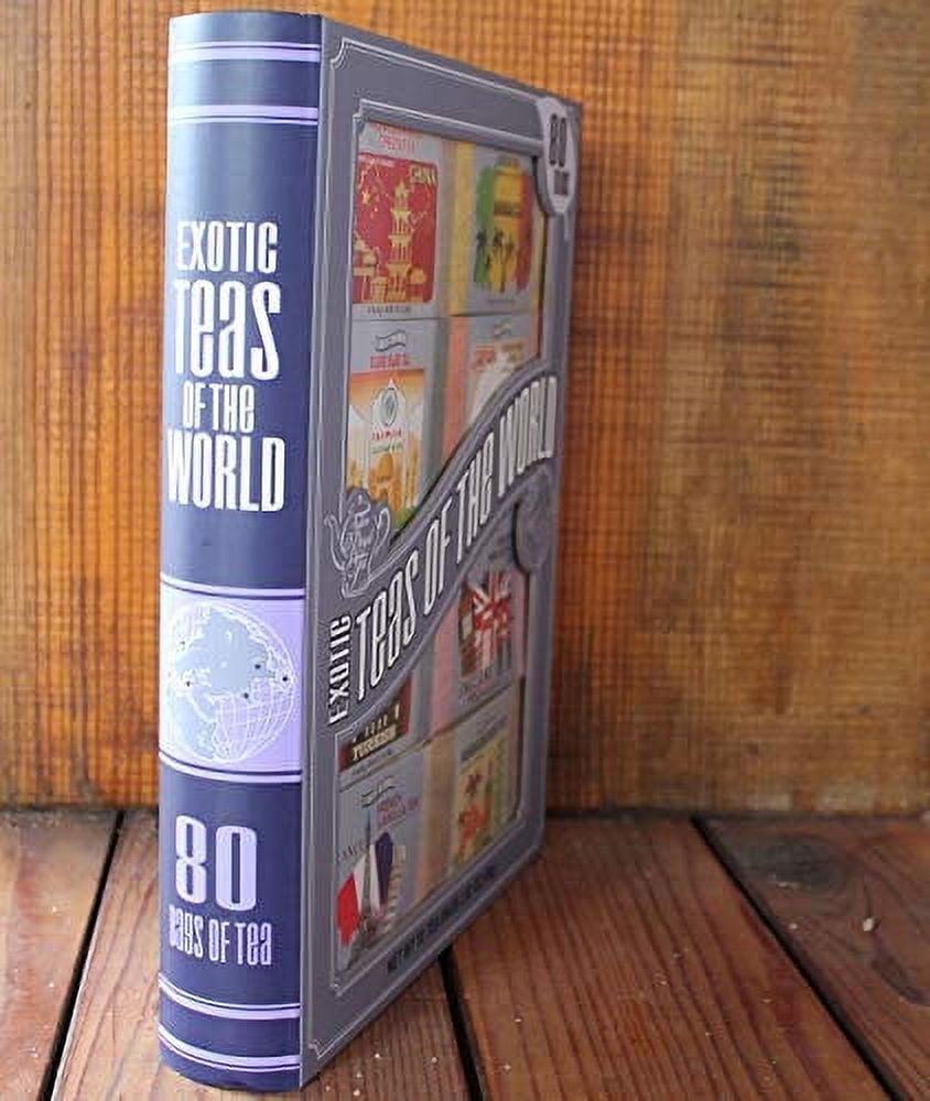 TeviRoom Exotic Teas of The World Gift Set, 80 Tea Bags, 8 Specialty ...