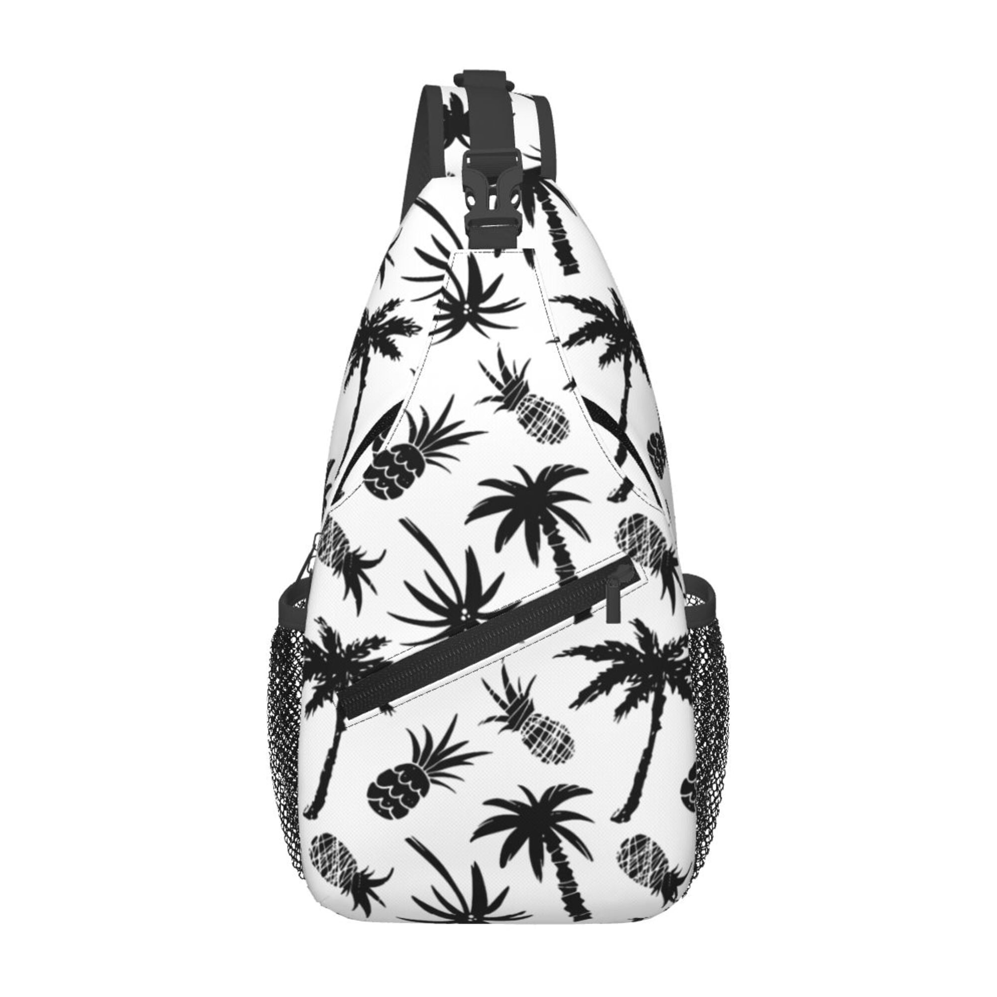 Exotic Tropical Coconut Palm Tree Sling Bag Crossbody Chest Backpack ...