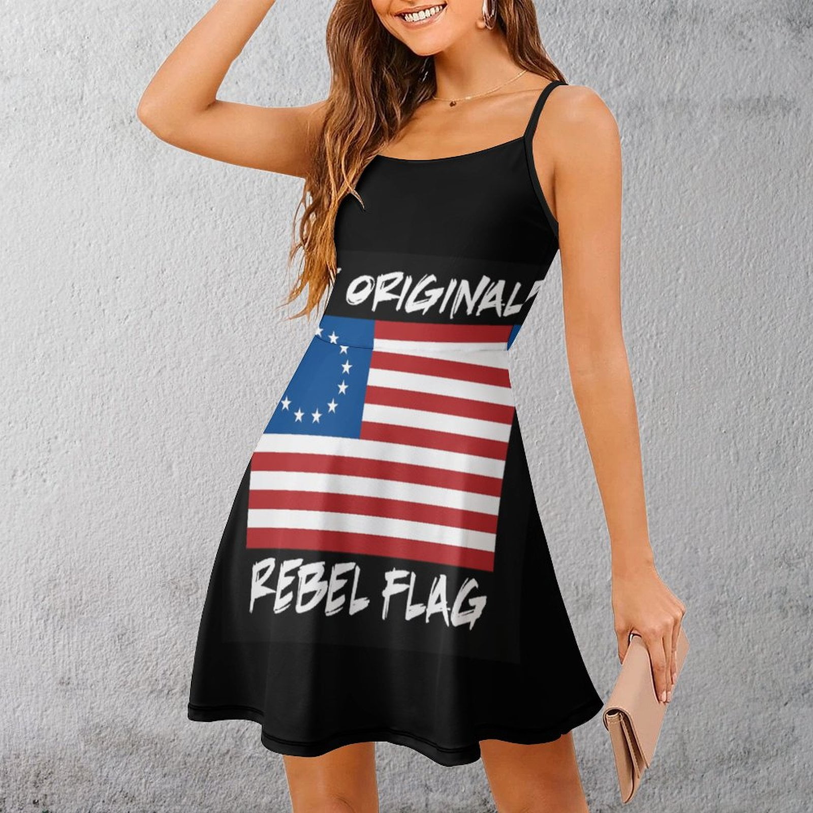 Exotic Woman's Dress The Dress Rebel Flag 1776 Betsy Ross Colonial Flag ...