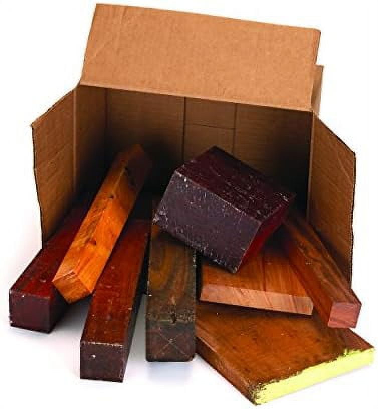 Exotic Wood Cut-Offs 10-Pound Box - Walmart.com
