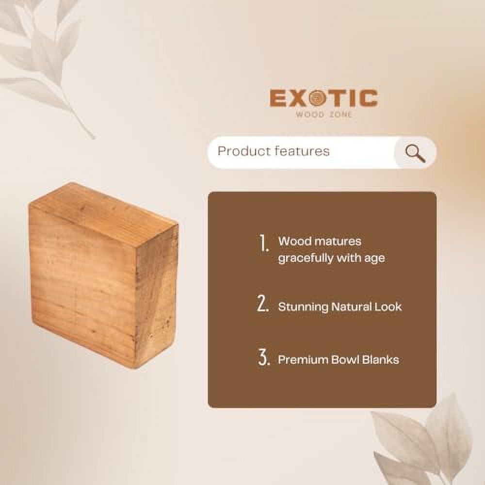 Exotic Wood Zone Black Cherry Wood Blanks for Bowls | Hardwood Bowl ...