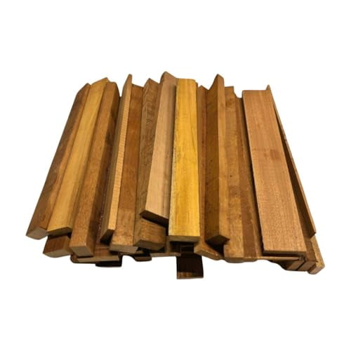 Exotic Wood Zone Genuine Mahogany Cutoffs Box – Exotic Hardwood Box ...
