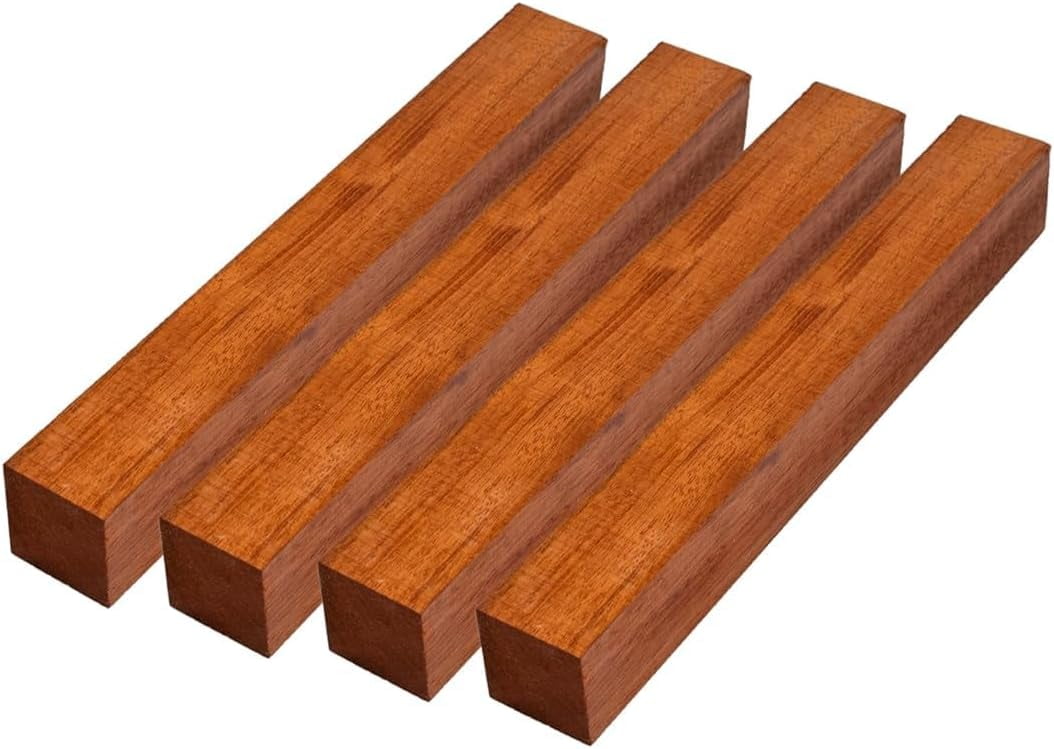 Exotic Wood Zone Mahogany Turning Wood Blanks (4 pcs) - Kiln-Dried ...
