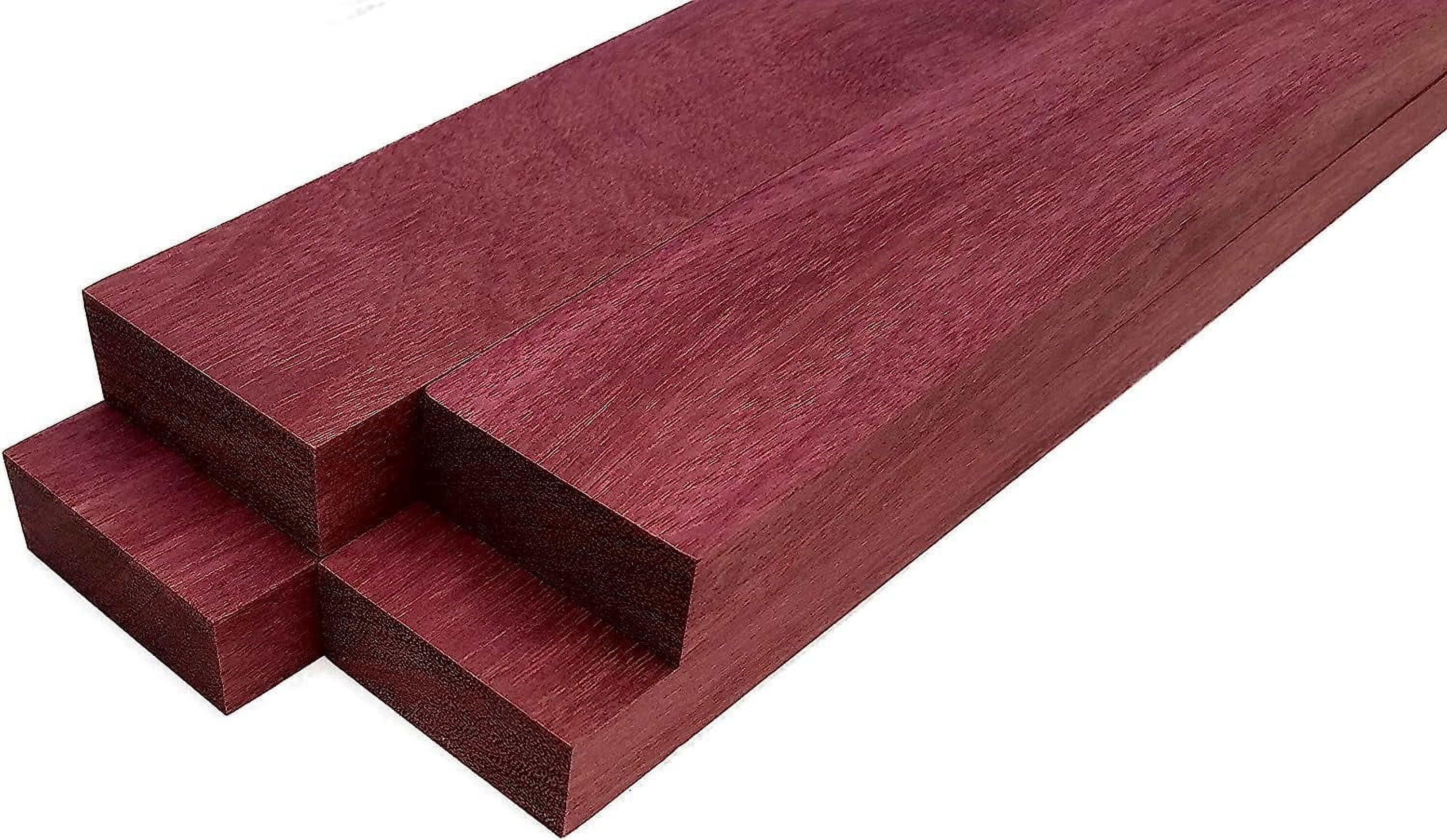 Exotic Wood Zone | Purpleheart Exotic Hardwood Lumber Board | 3/4” x 2 ...