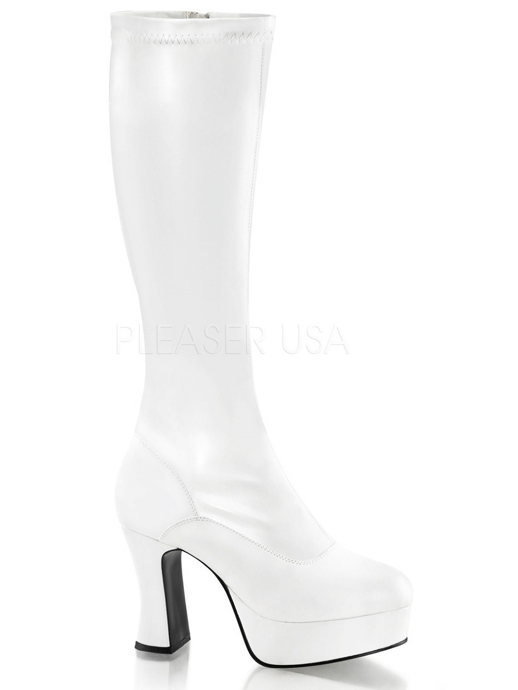 Exotica-2000, 4" Heel Platform Gogo Boot - Walmart.com