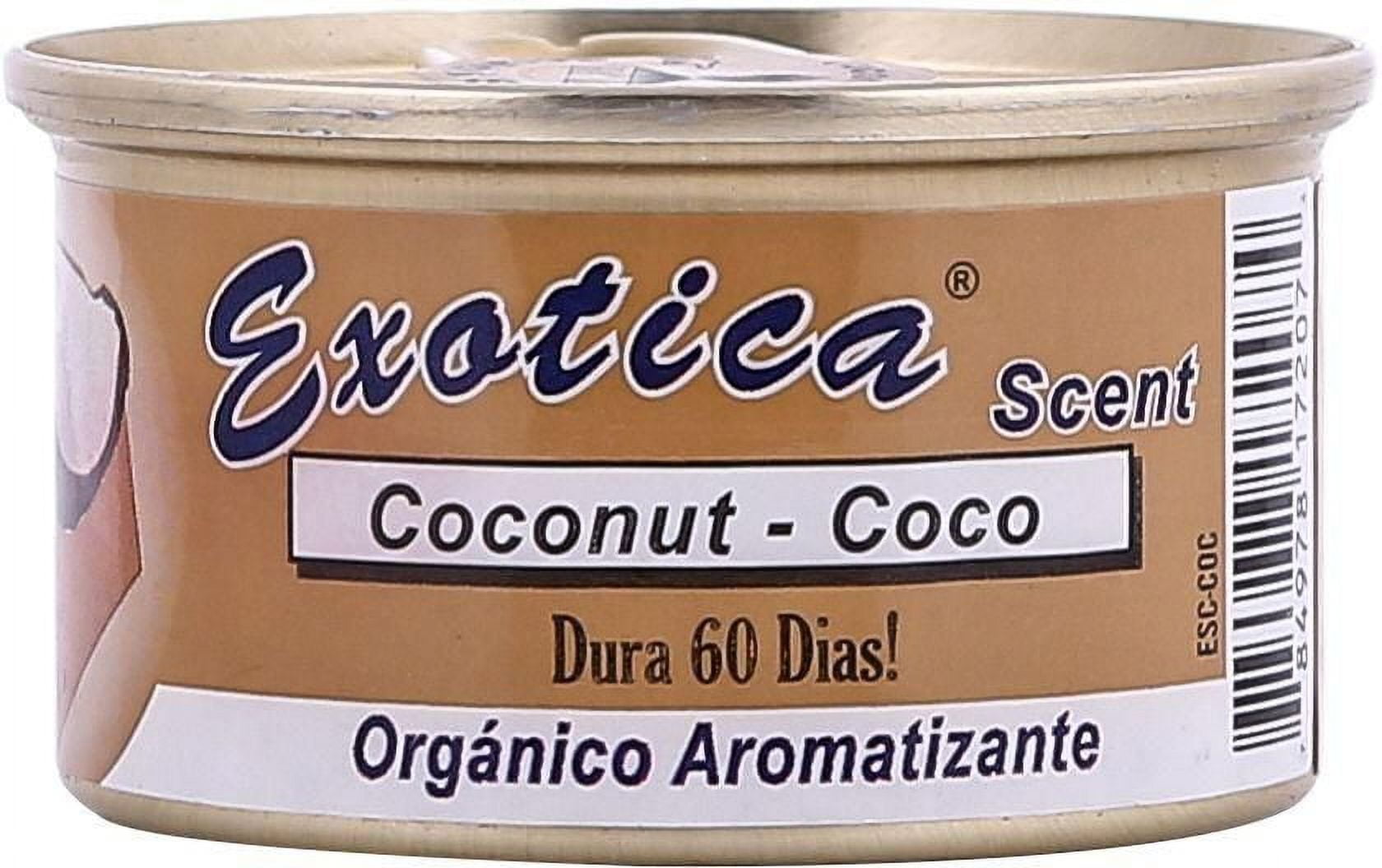 Exotica Car Air Freshener | Spill-proof Can | Organic | For Home & Auto ...