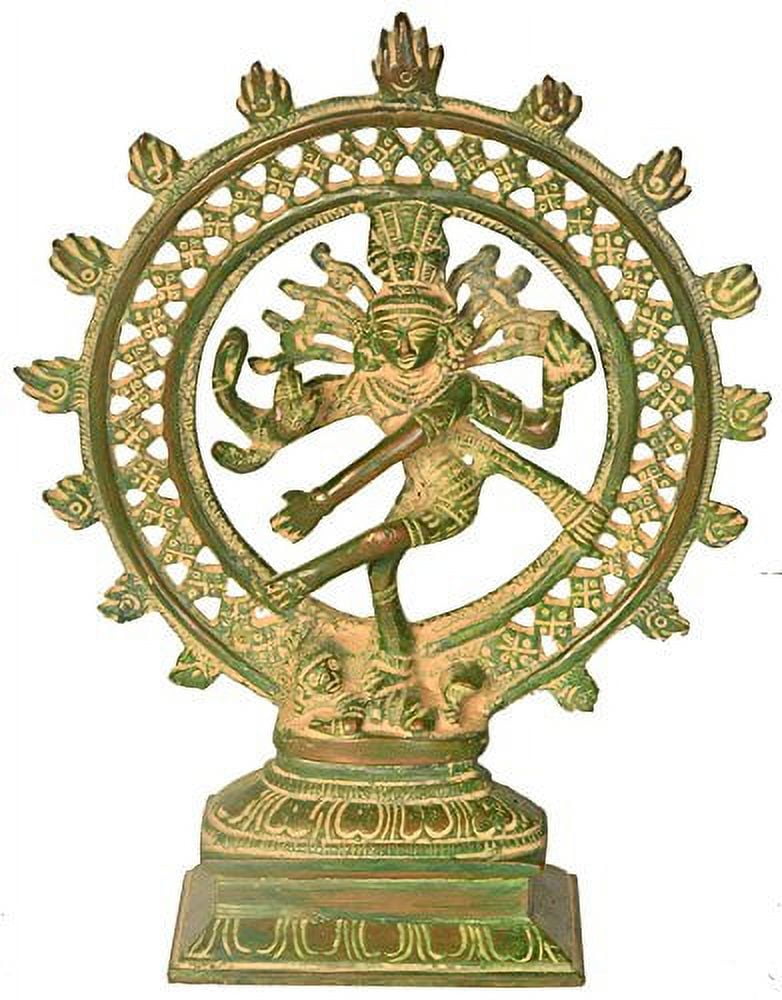 Exoticindia ZDL88-green-chola Nataraja, Green Chola - Walmart.com