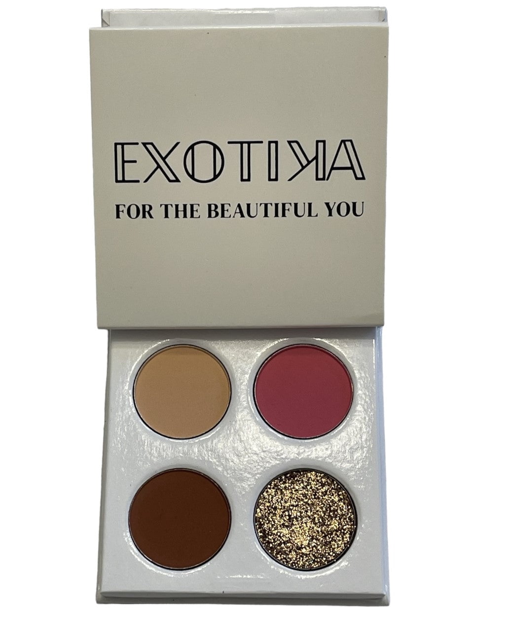 Exotika Beauty Brown 4 Color Eyeshadow Palette Goddess - Walmart.com