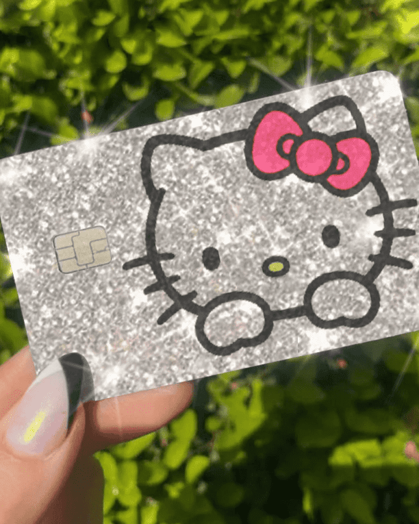 ExotixCard The Original Sticker Ultra Bling Debit - Credit Card Skin ...
