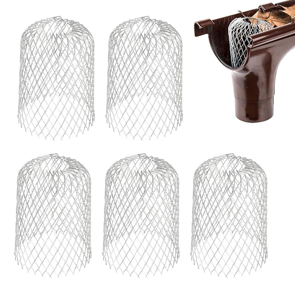 Expand Aluminum Gutter Guard Strainer Filter Downspout Guards Sturdy ...