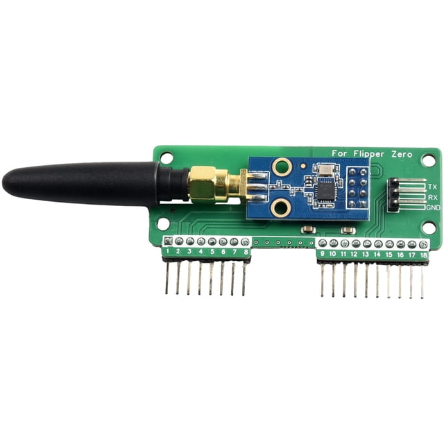Expand Your Range Flipper CC1101 SubGhz Module with External Antenna ...