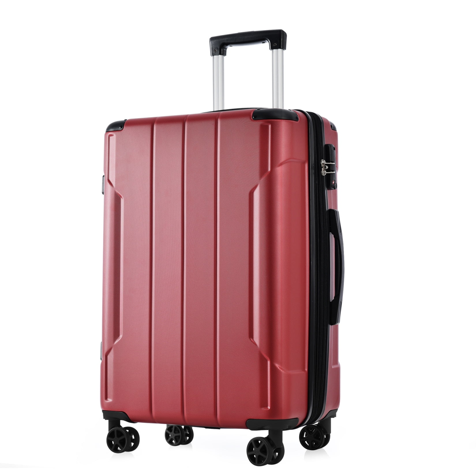 Expandable 28-inch Hardshell Luggage, Lightweight Durable ABS Suitcases ...