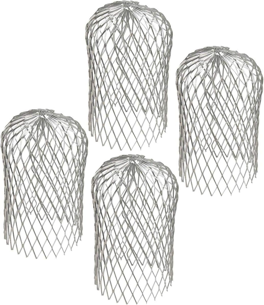 Expandable 3 Inch Mesh Aluminum Gutter Downspout Guard and Strainer (4 ... Expandable 3 Inch Mesh Aluminum Gutter Downspout Guard and Strainer (4 ...