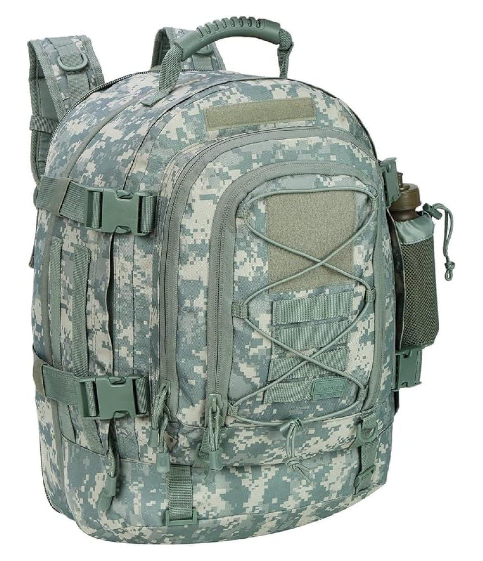 Expandable 40-64L Military Backpack 3 Day Bag Hiking Gym Sport Camping ...