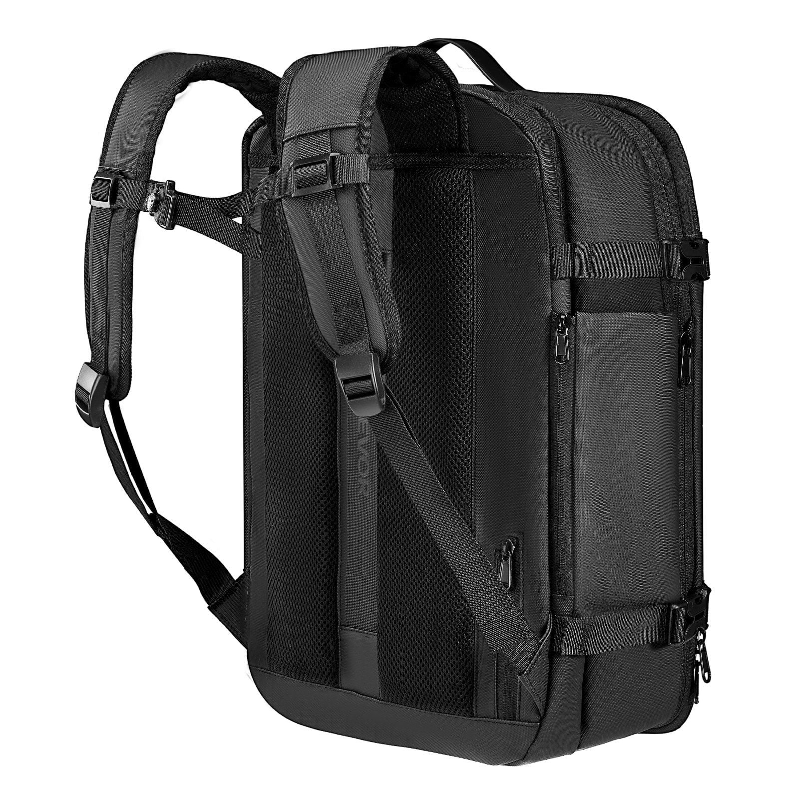 Expandable 65L Vacuum Travel Backpack with Pump, TSA Lock, Water ...