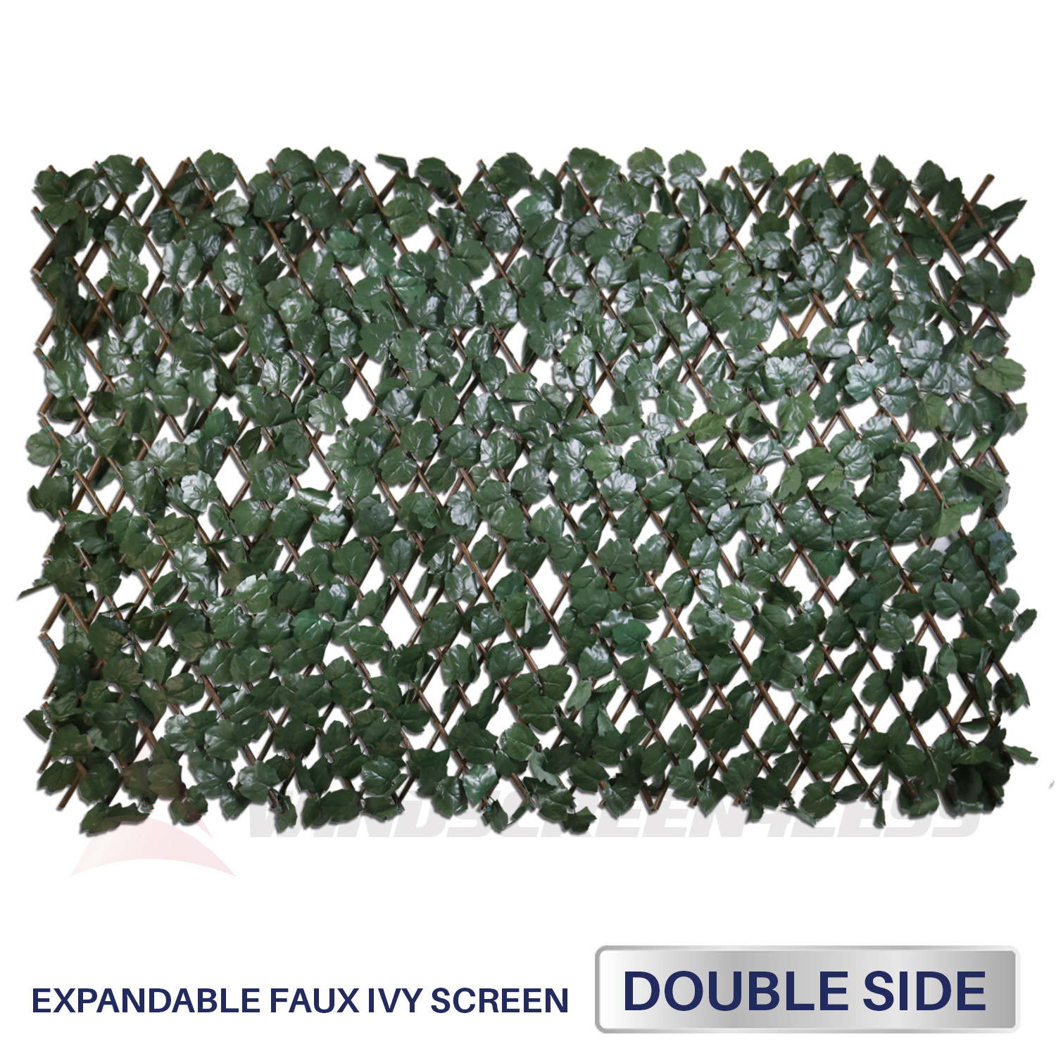 Expandable Artificial Faux Ivy Leaf Privacy Fence Screen Windscreen ...