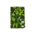 Expandable Artificial Hedge Fence Panel Faux Leaf Screen Privacy Wall ...