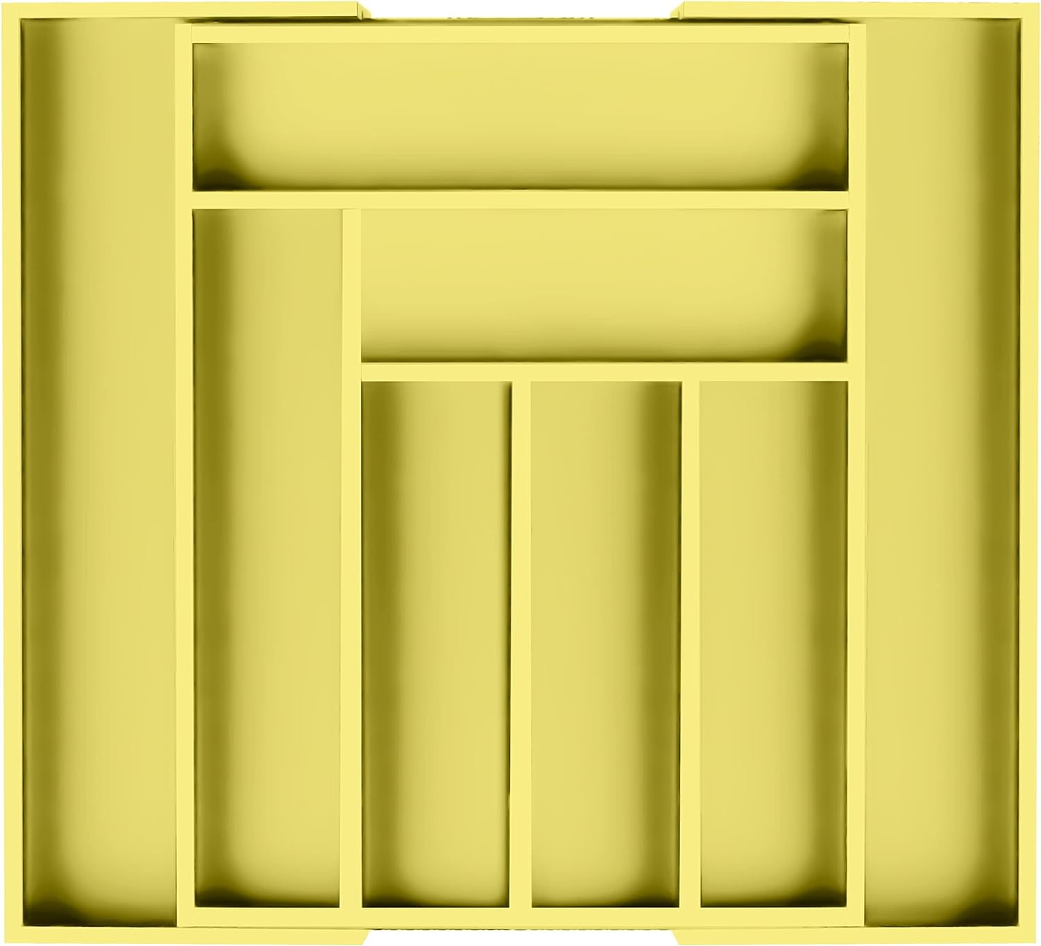 Expandable Bamboo Drawer Organizer for Kitchen Utensils, Flatware, and ...