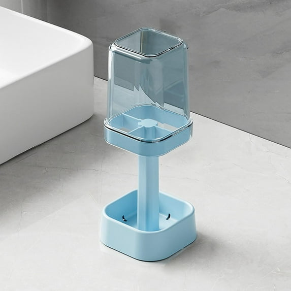 Expandable Bathroom Organizer Rack for Toothbrush Toothpaste and Cup ...