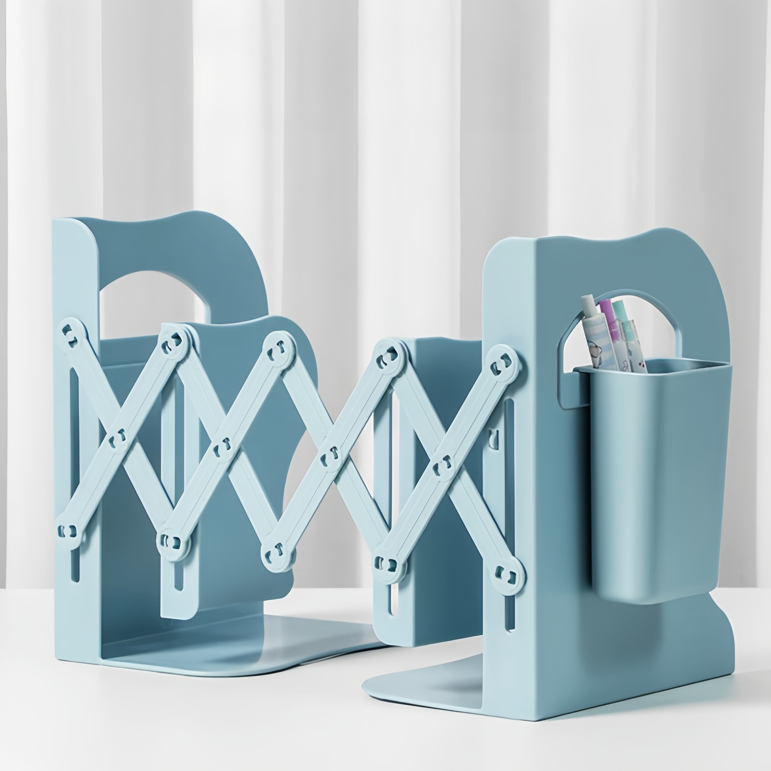 Expandable Bookcase Simple Student Book Holder Simple Book Leaning ...