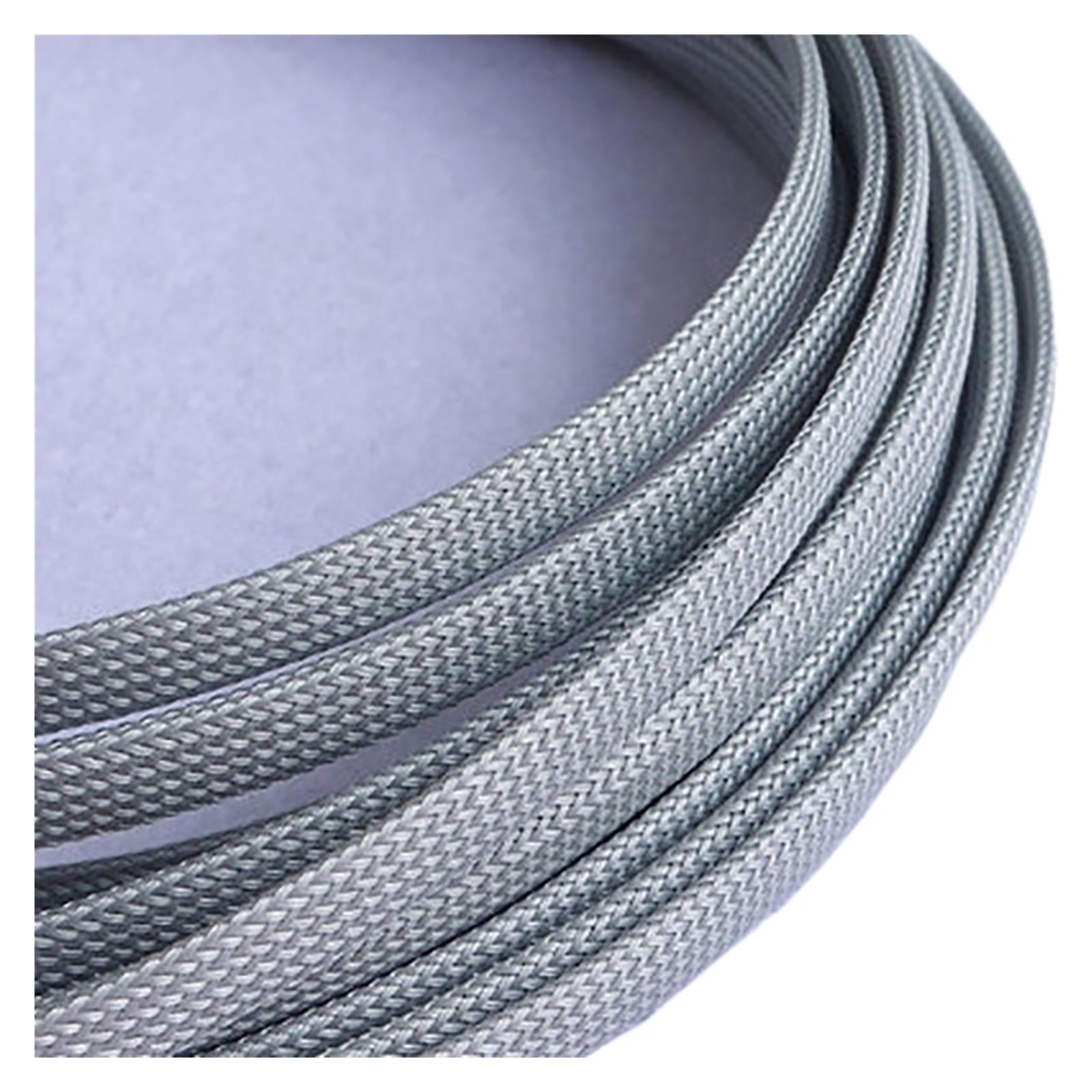 Expandable Cable Sleeve 3 ~ 16mm Tight Braided High Density Hardness ...