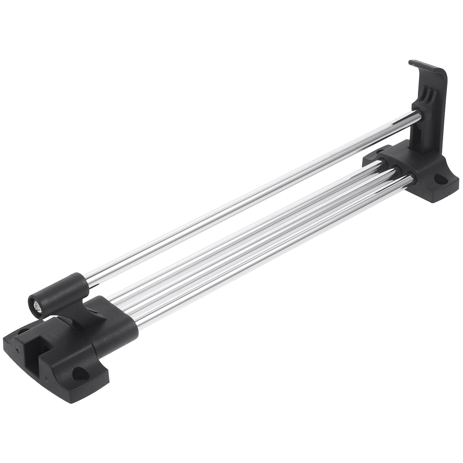 Expandable Stainless Steel Closet Rod 1 Set Wardrobe Hanging Bar ...