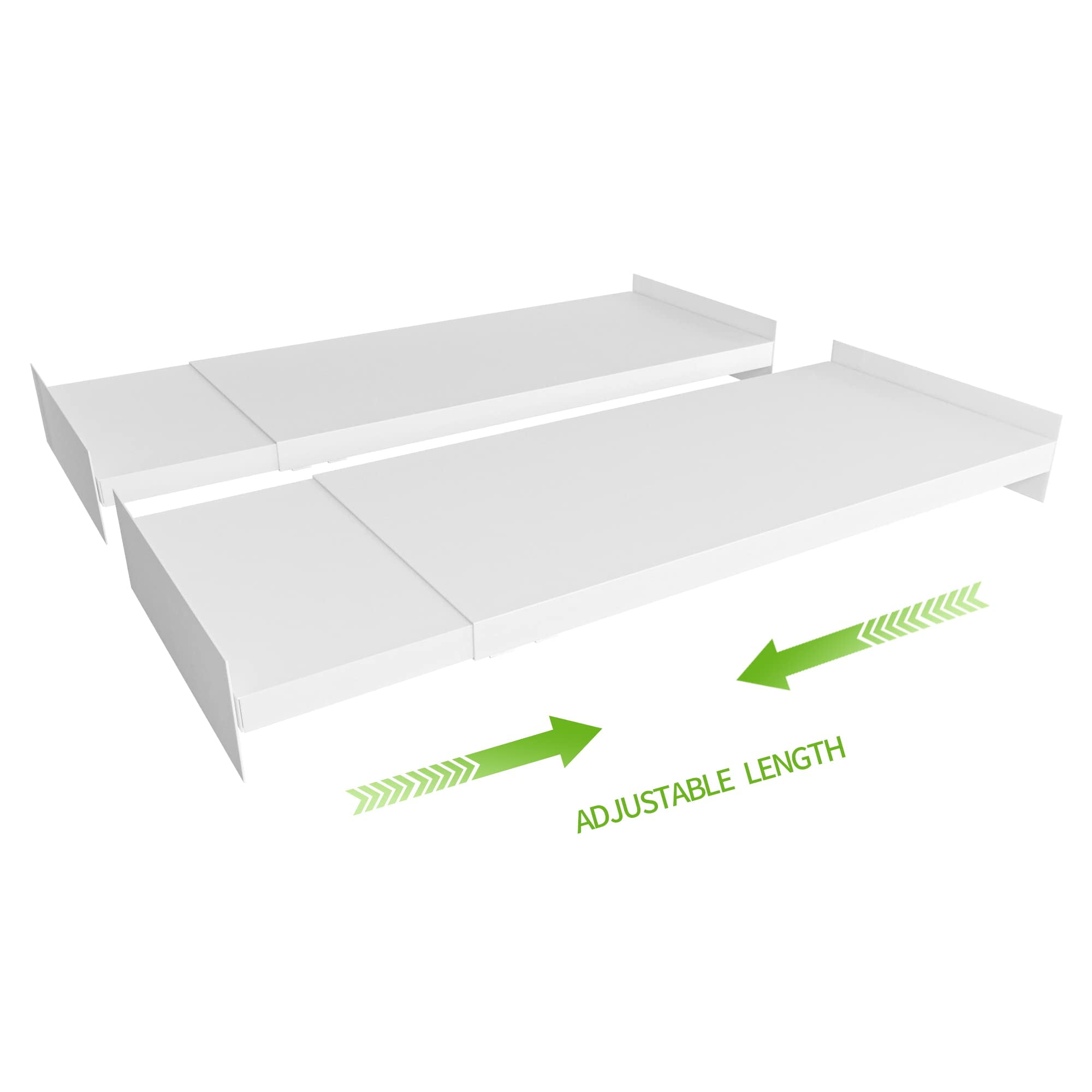 Expandable Closet Shelf Organizer, Adjustable Shelves Organizer ...