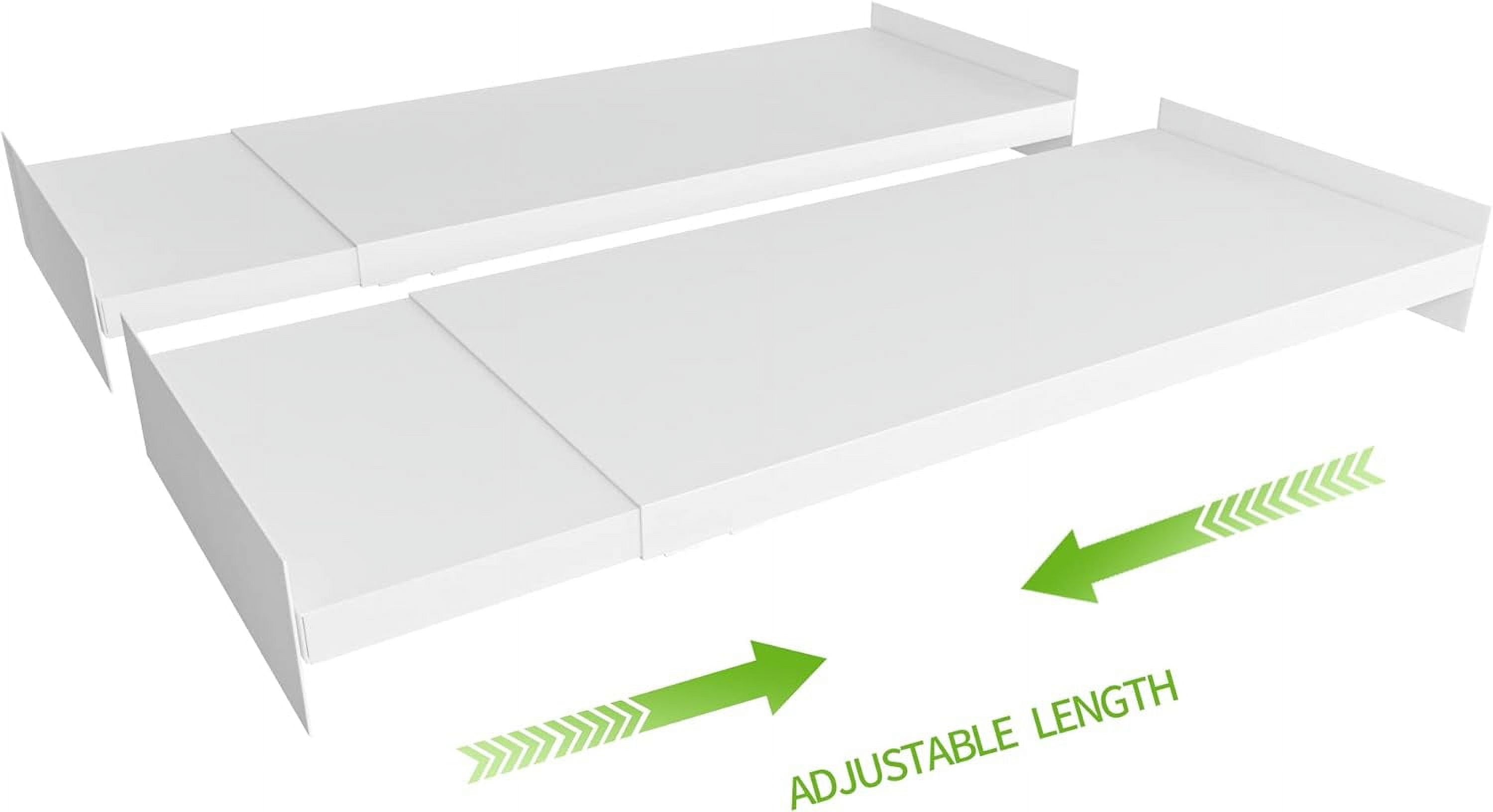 Expandable Closet Shelf Organizer, Adjustable Shelves Organizer ...