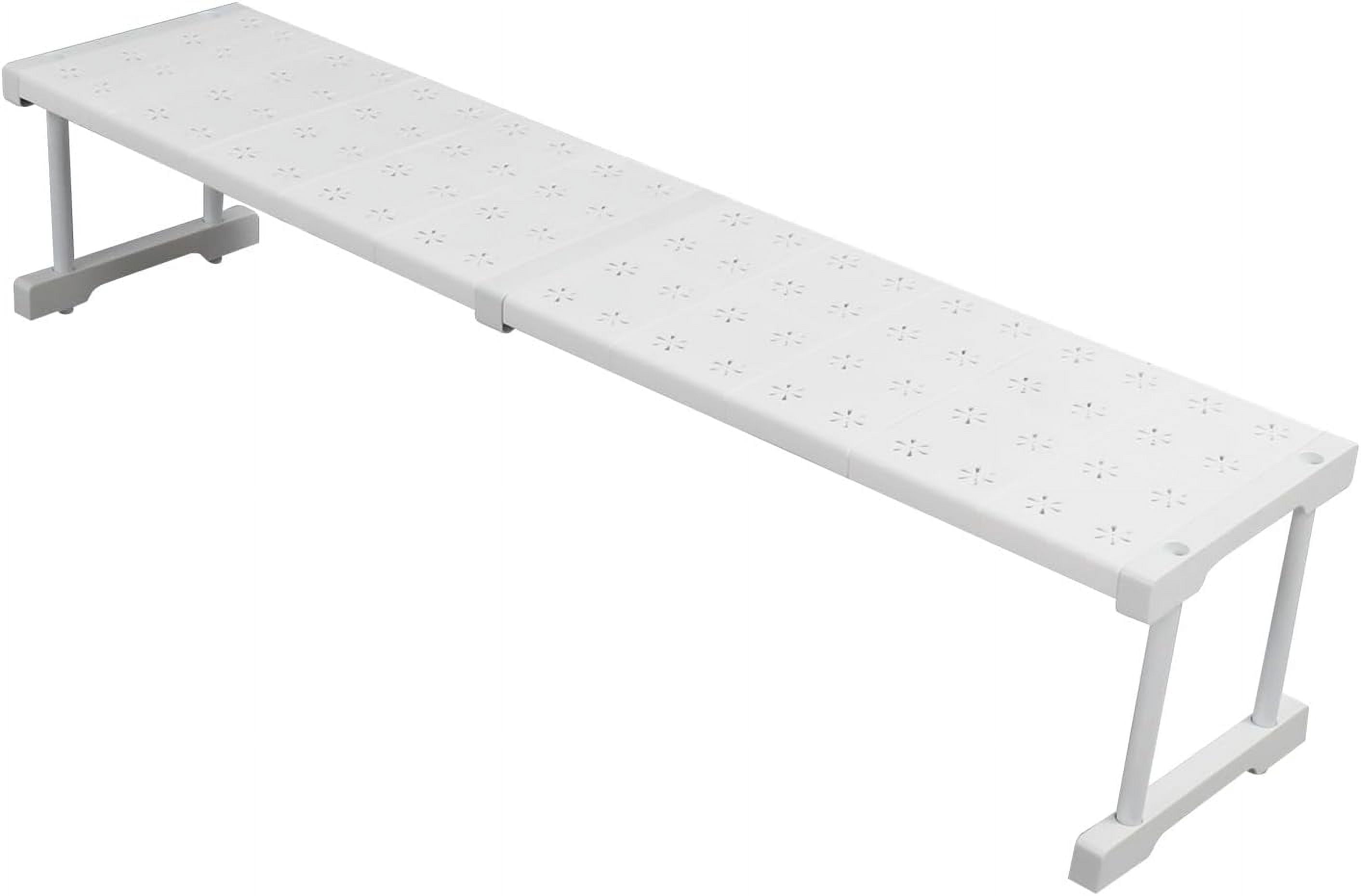 Expandable Closet Shelf Organizer Adjustable Space Saving Wardrobe Sink ...