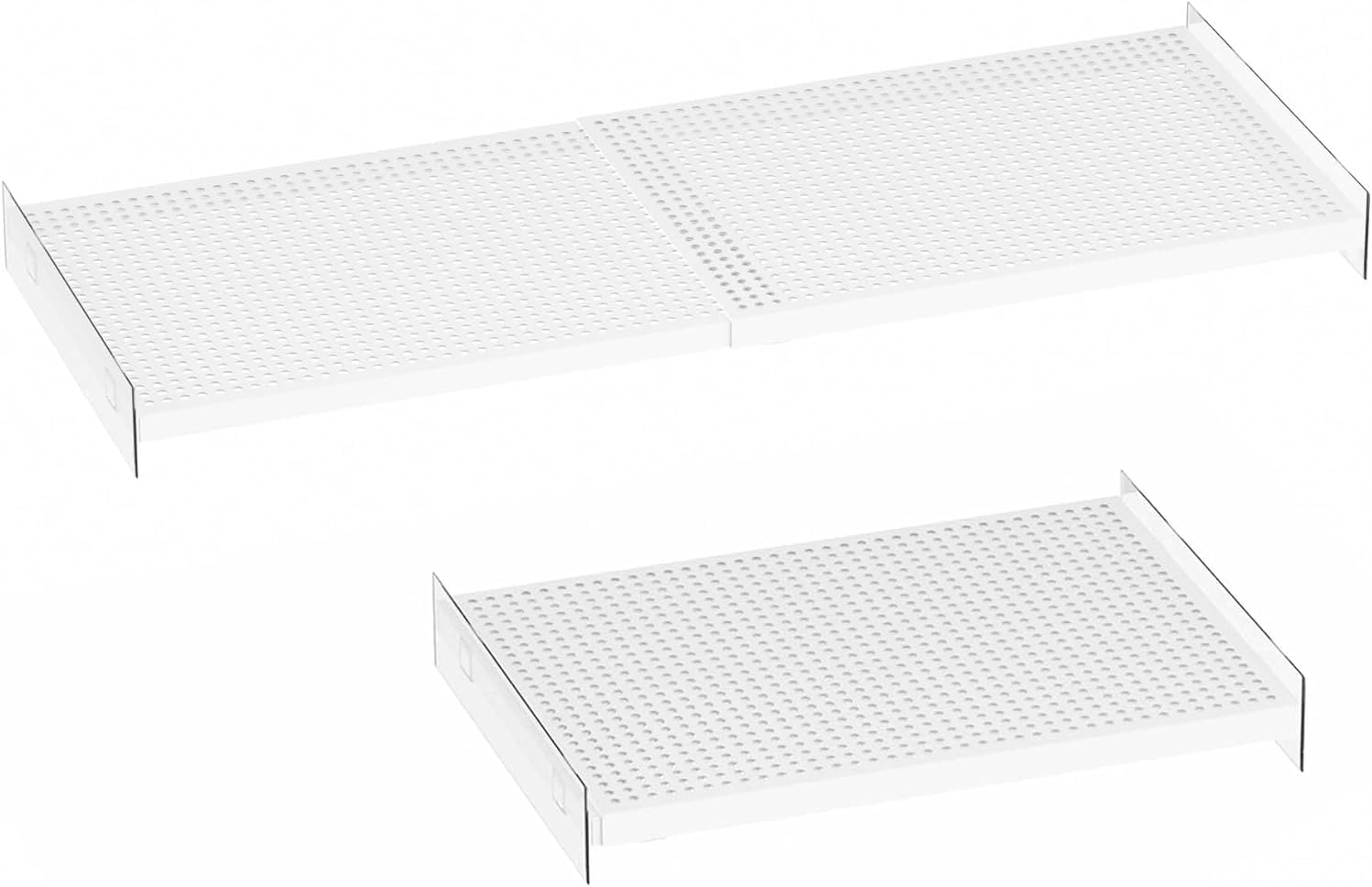 Expandable Closet Tension Shelves Organizers, Adjustable Shelf for ...