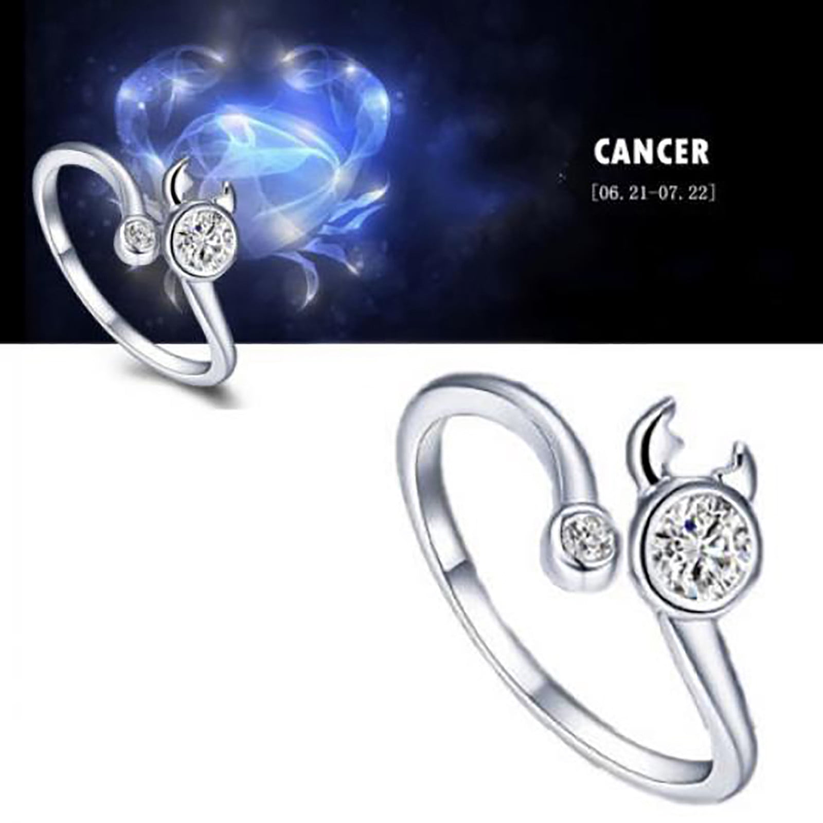 Expandable Constellations Finger Rings Jewelry Adjustable Opening Ring ...