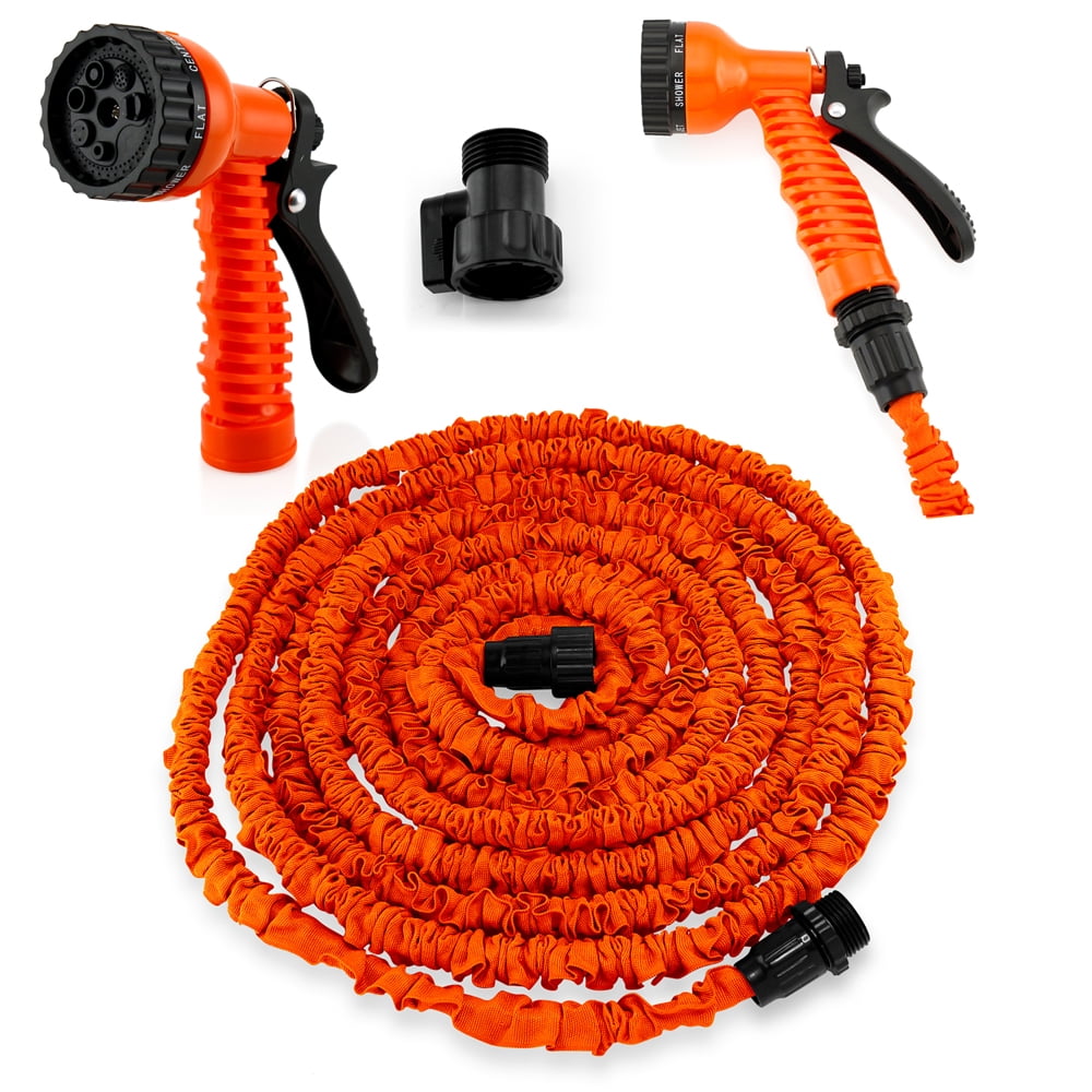 Oct17 Expandable Garden Hose, 25 Ft Flexible Durable Water Hose with ...