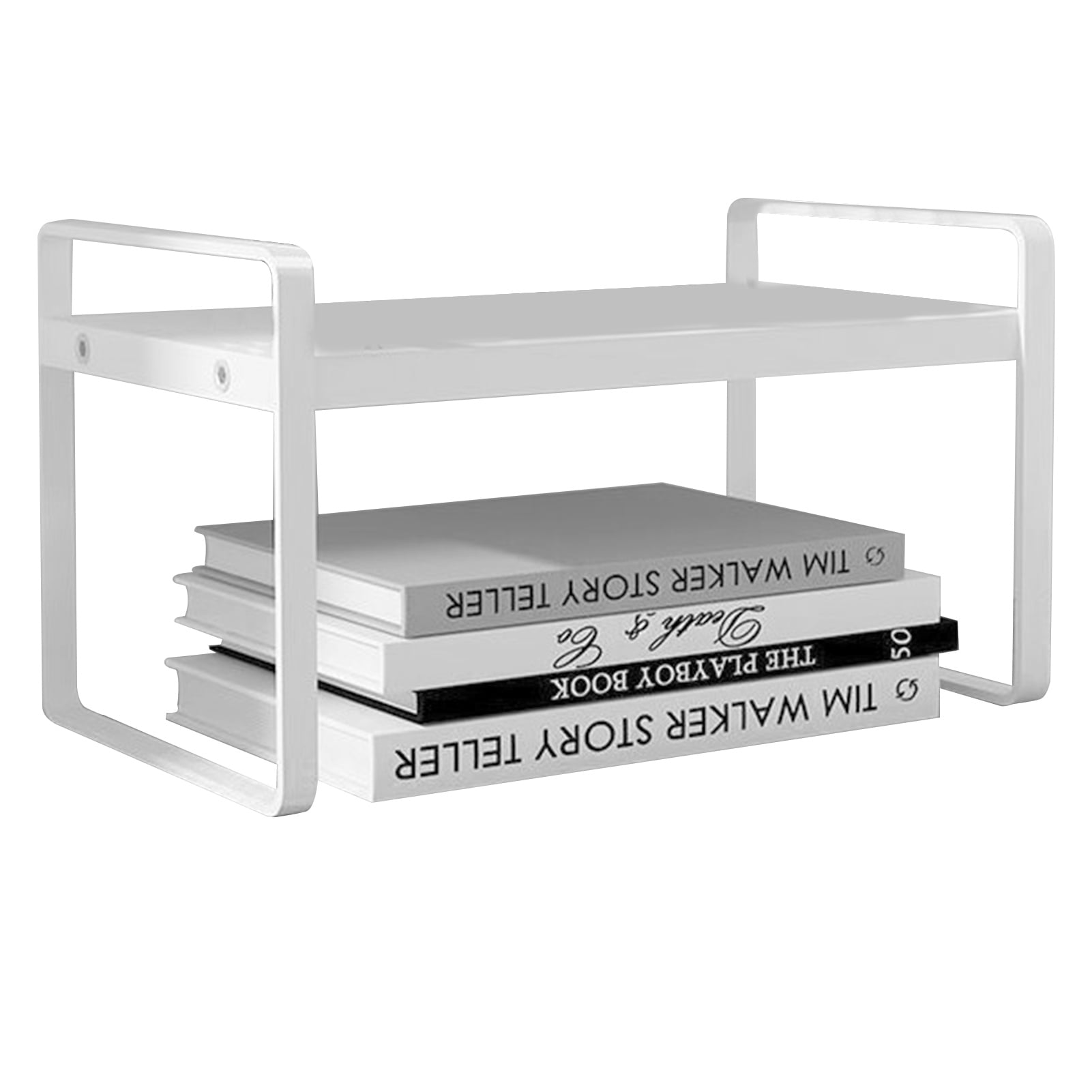 Expandable Desktop Bookshelf Organizer,Desktop Simple Bookshelf, Small ...