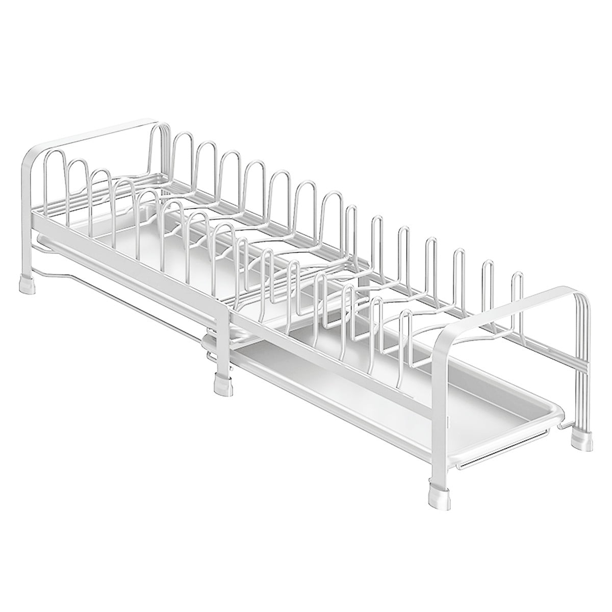Expandable Dish Drying Rack Over Sink, Adjustable Kitchen Counter ...