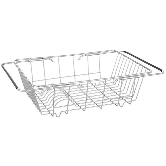 Expandable Dish Drying Rack over the Sink,Kitchen Stainless Steel Dish ...