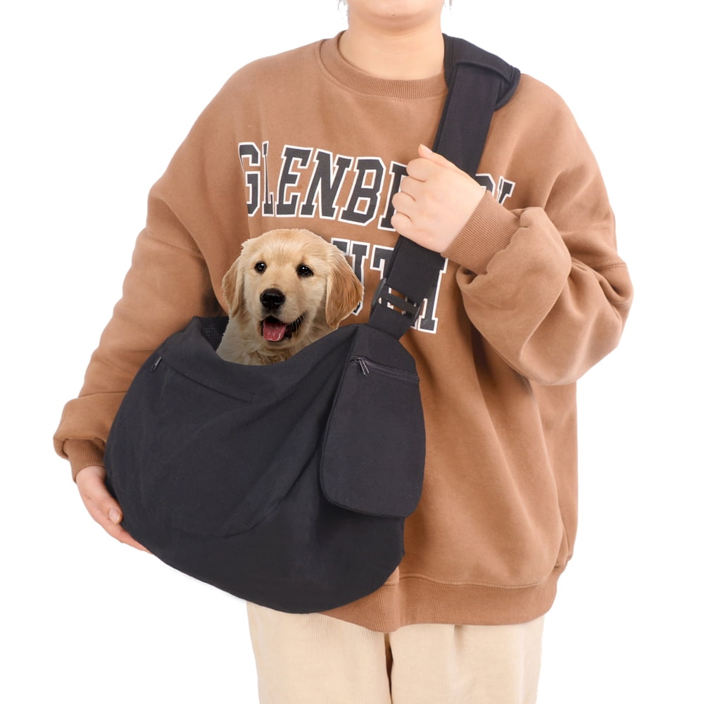 Expandable Dog Carrier Purse Cat Soft-Sided Carriers Bag for Small ...