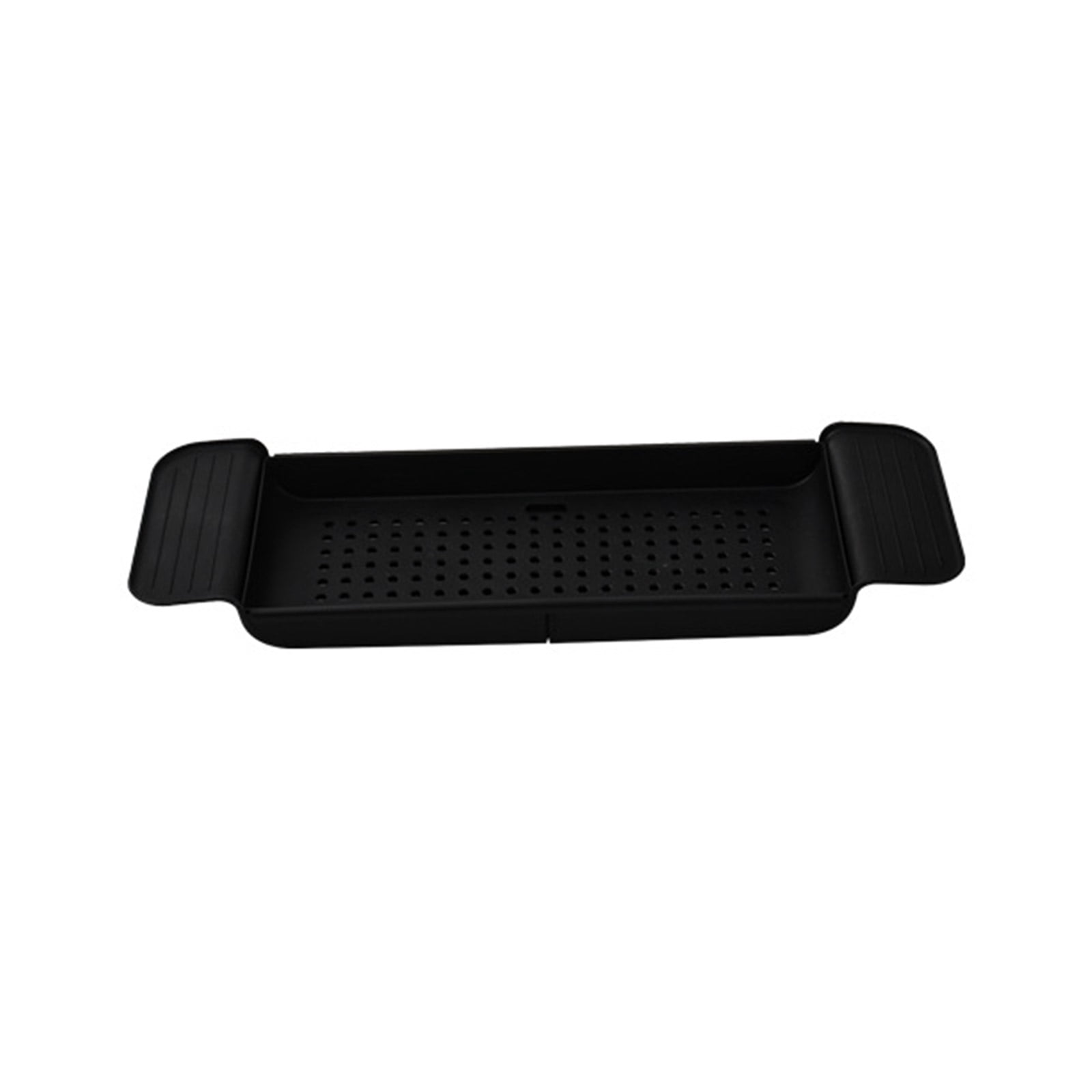 Expandable Drain Bath Shelf Adjustable Plastic Bathtub Caddy Tray ...