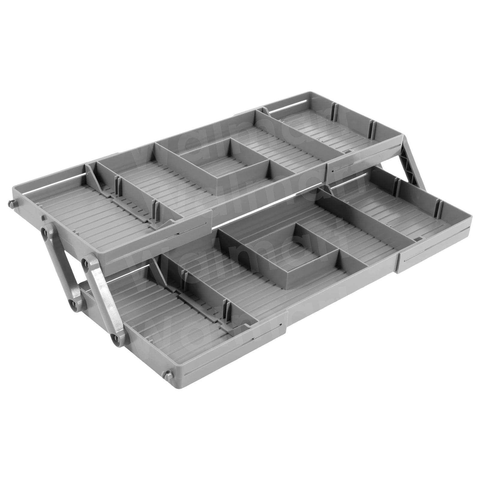 Expandable Drawer Organizer Plastic Multi Level Drawer Organizer Tray 2 ...