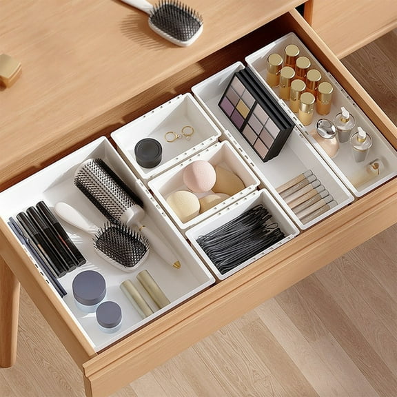 Expandable Drawer Divider Organizer | Adjustable Plastic Partition ...