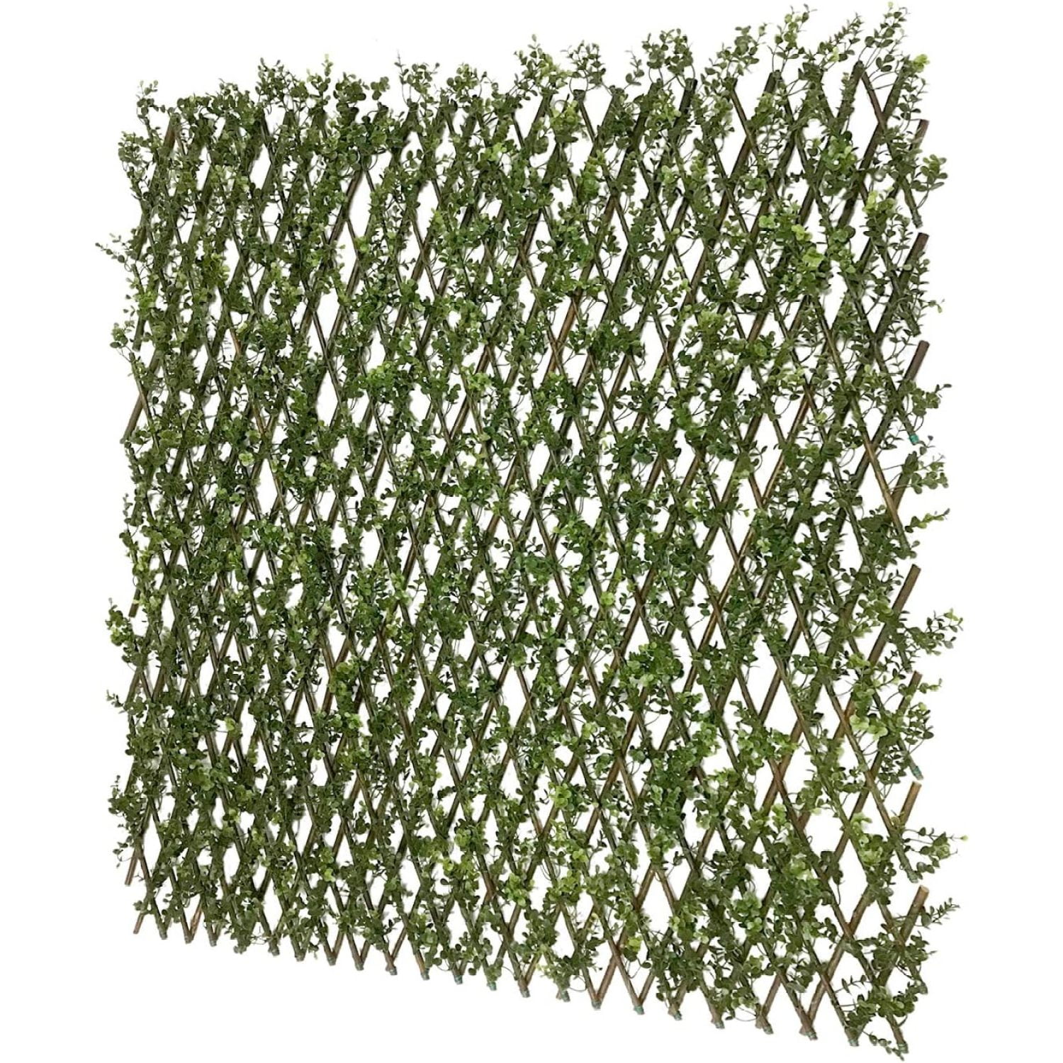 Expandable Faux Ivy Privacy Fence Screen, 5Pc Expandable Greenery Wall ...