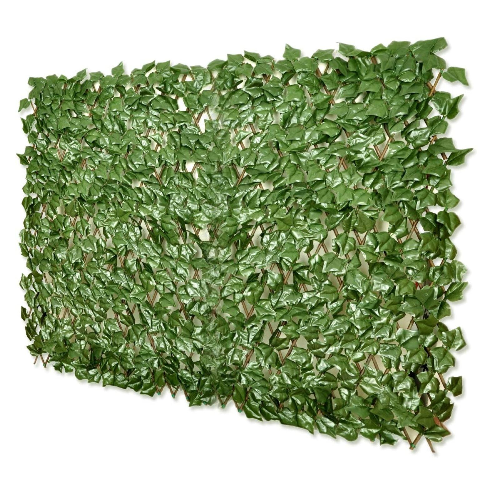 Expandable Faux Privacy Fence Screen, 3Pcs Expandable Greenery Wall ...