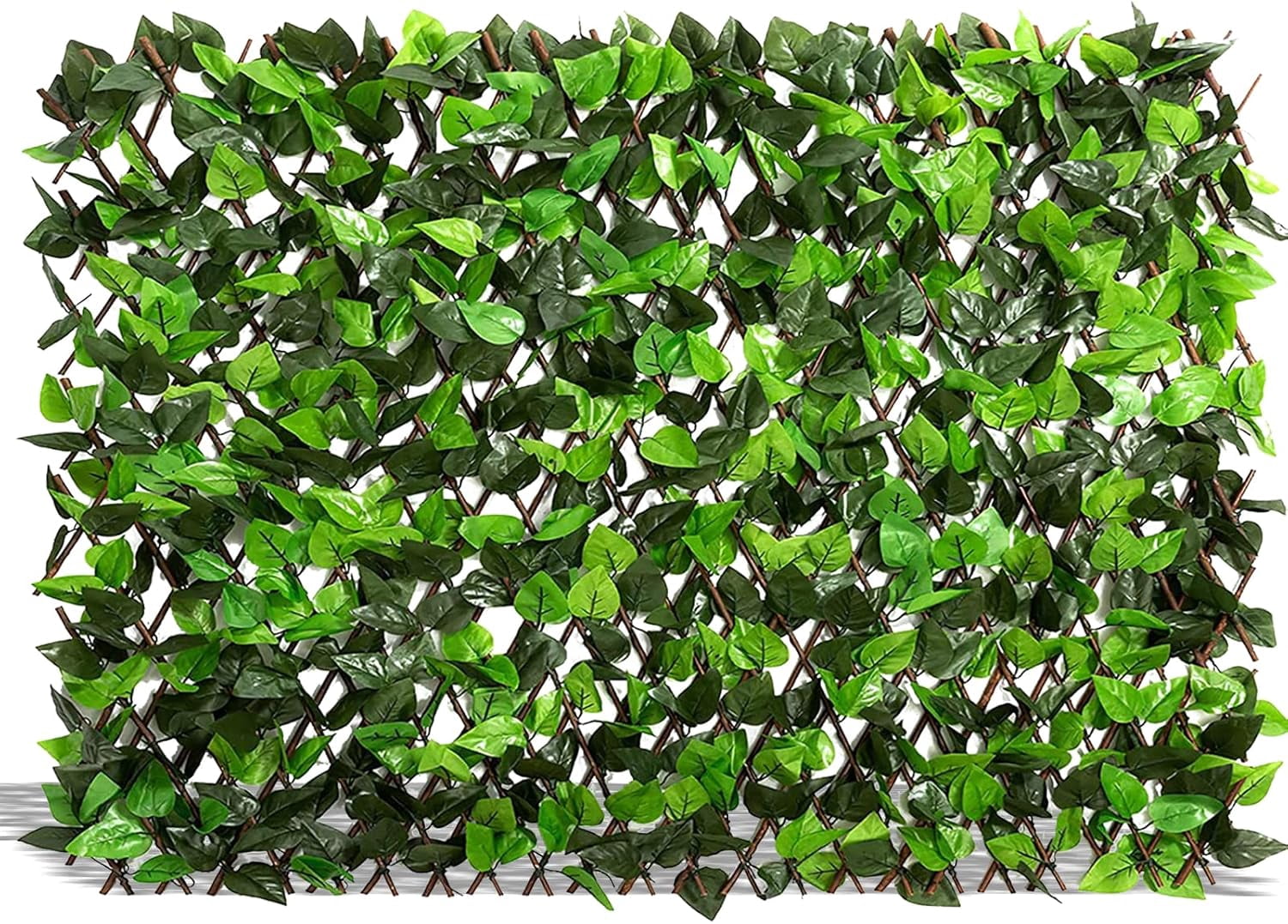 Expandable Fence Privacy Screen for Balcony Patio Outdoor, 2PCS Faux ...